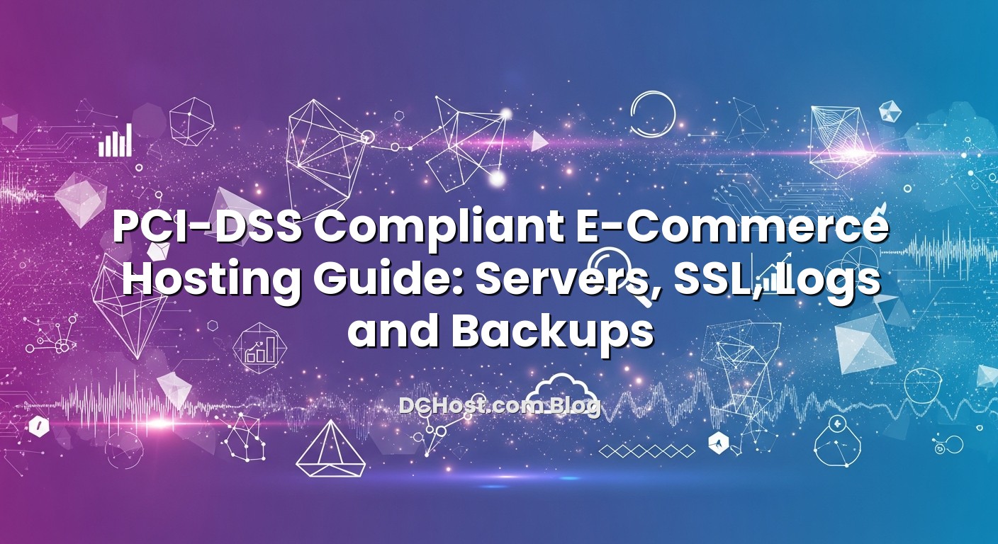 PCI‑DSS Compliant E‑Commerce Hosting Guide: Servers, SSL, Logs And ...