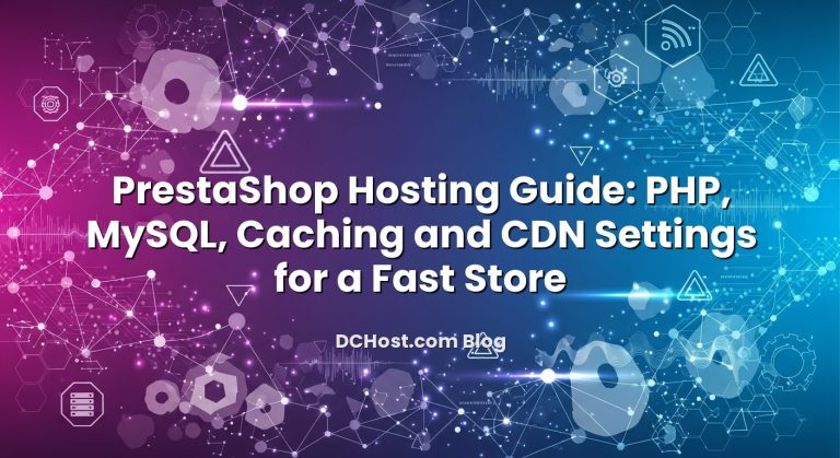 PrestaShop Hosting Guide: PHP, MySQL, Caching And CDN Settings For A ...