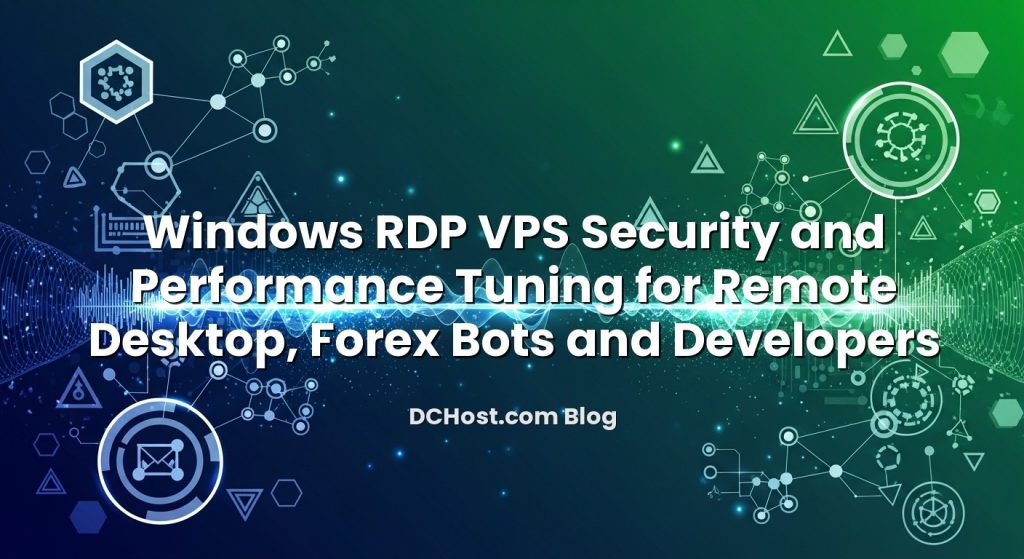 Windows RDP VPS Security And Performance Tuning For Remote Desktop ...