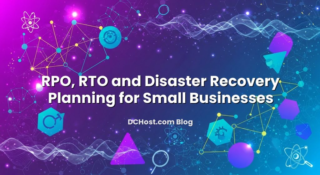 RPO, RTO And Disaster Recovery Planning For Small Businesses | DCHost ...